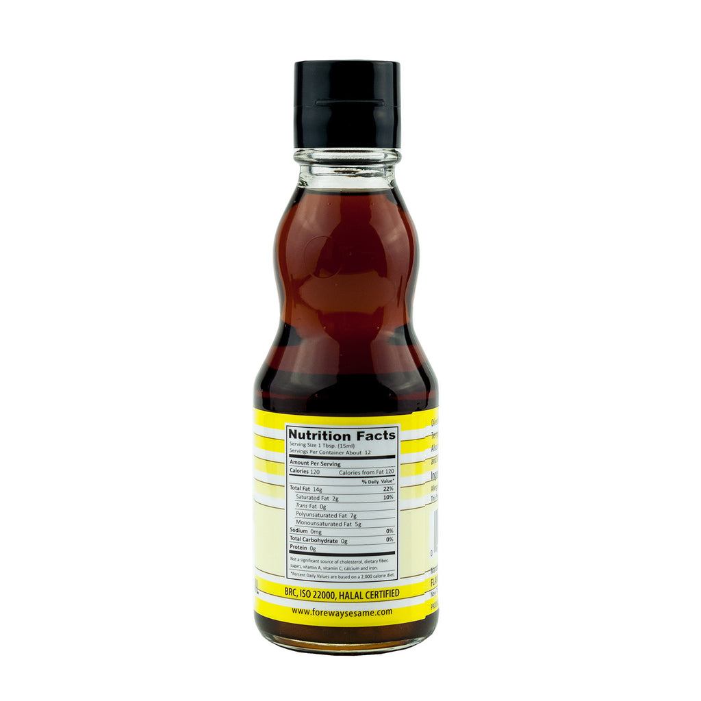 FOREWAY PURE SESAME OIL 富味鄉 純正麻油 6oz – LIAN HWA FOODS USA