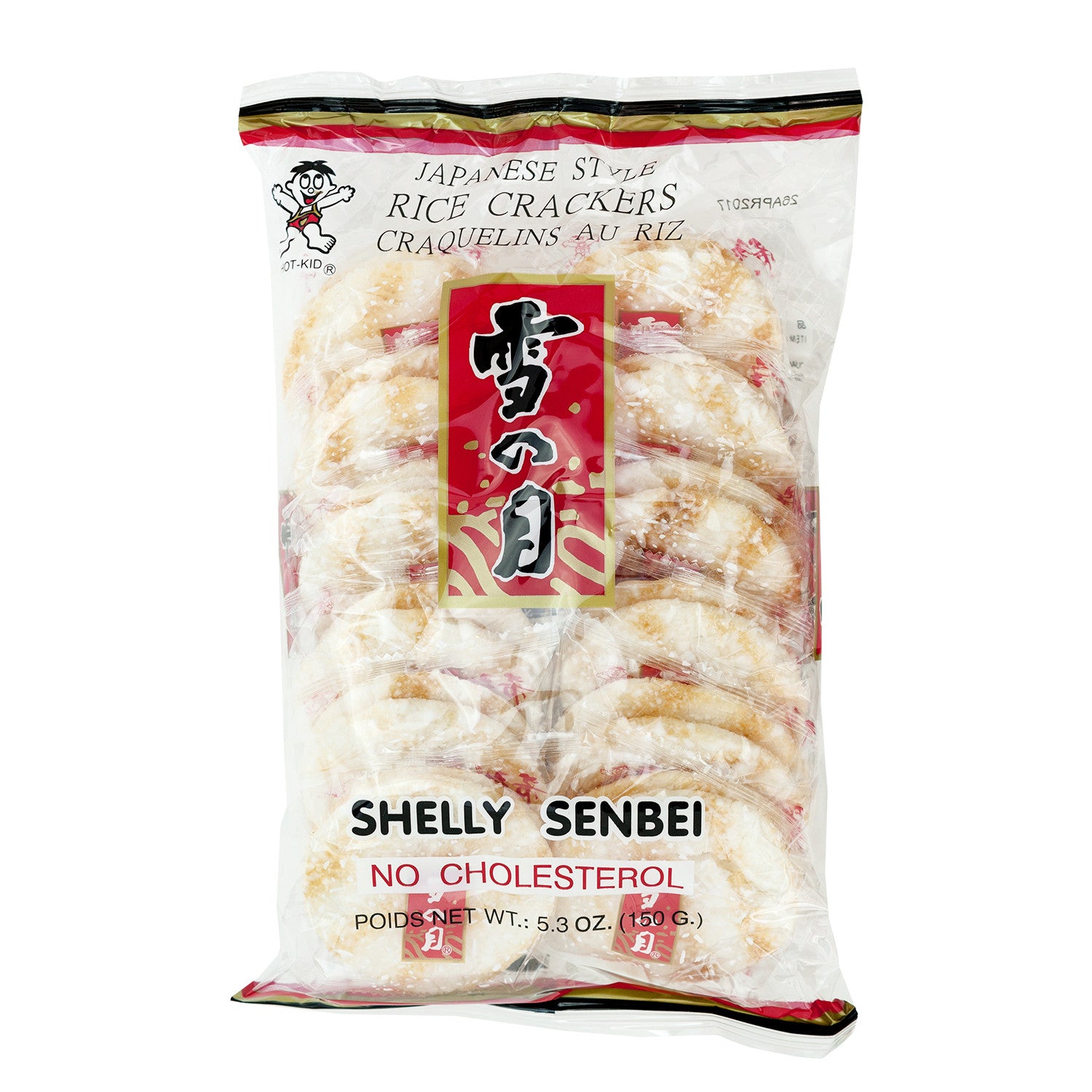 HOT-KID SHELLY SENBEI RICE CRACKERS (ORIGINAL) 雪月仙貝 – LIAN HWA FOODS USA